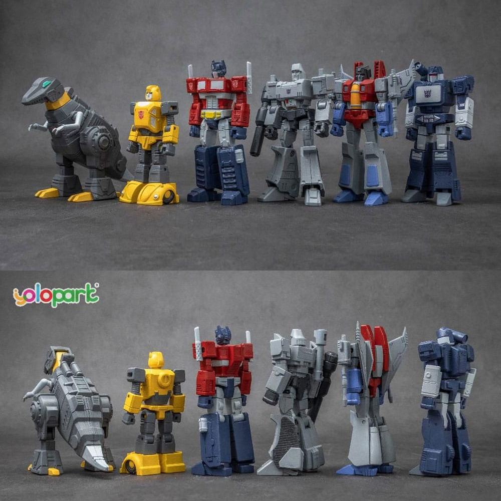 Yolopark Transformers AMK Mini Series Plastic Model Kit Assortment (6)