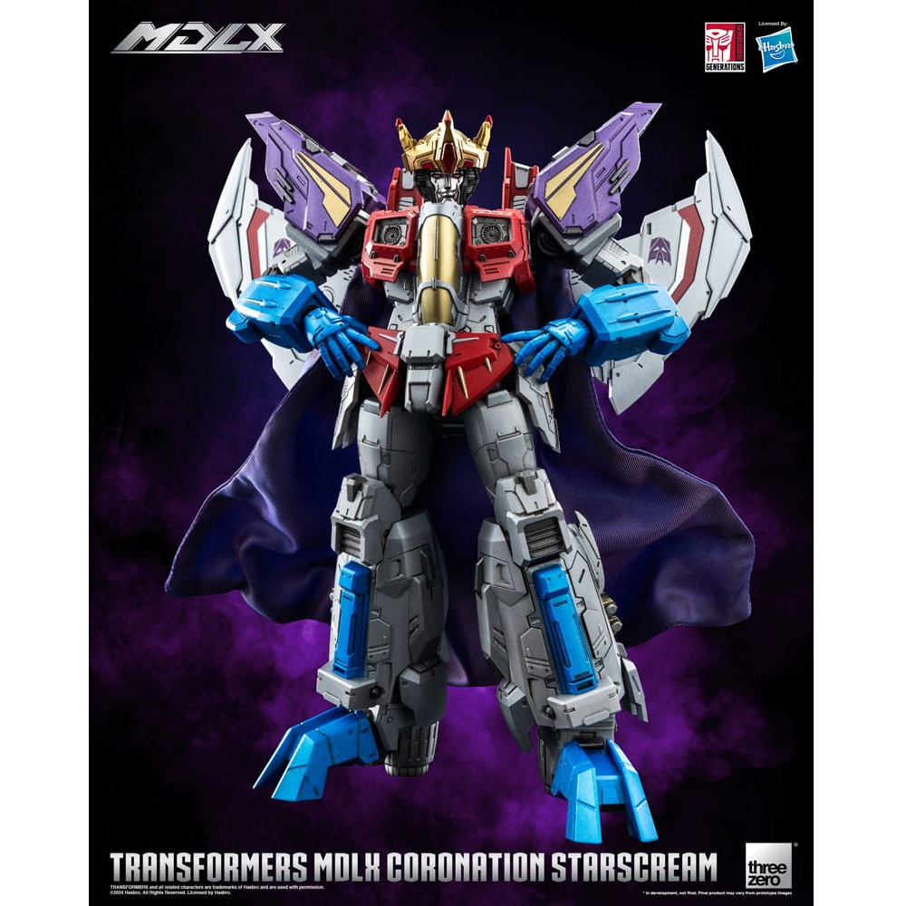 ThreeZero Transformers MDLX Action Figure Coronation Starscream 20cm