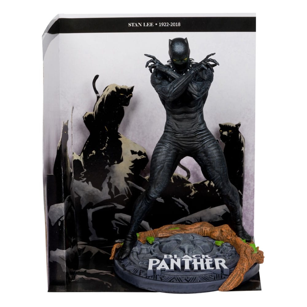 McFarlane Marvel PVC Statue Black Panther (Marvel Knights #4)