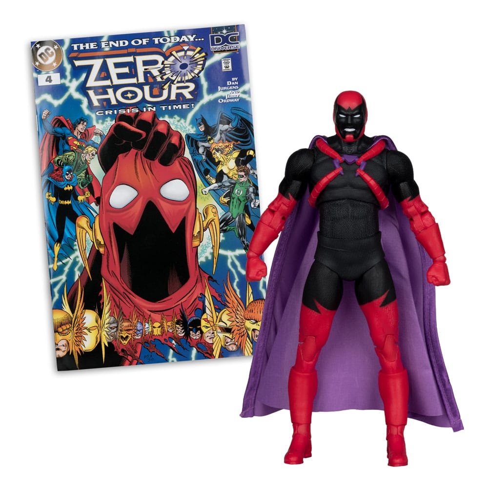 McFarlane DC Direct Page Punchers Extant (Zero Hour) Red Platinum