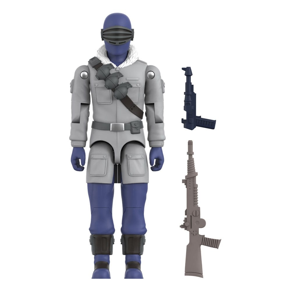 Super7 G.I. Joe (Movie) ReAction+ Snake Eyes Commando Arctic 10cm