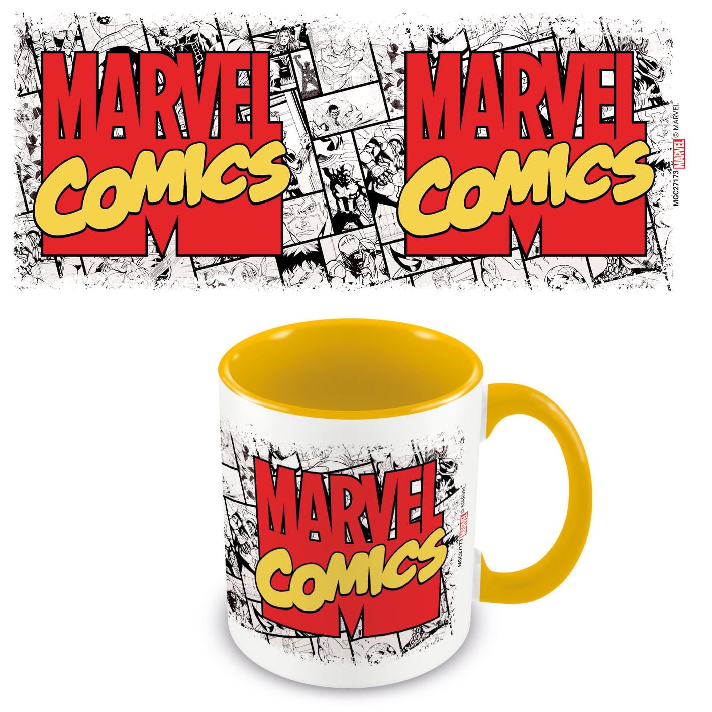 Pyramid Marvel Comics Colored Inner Mug