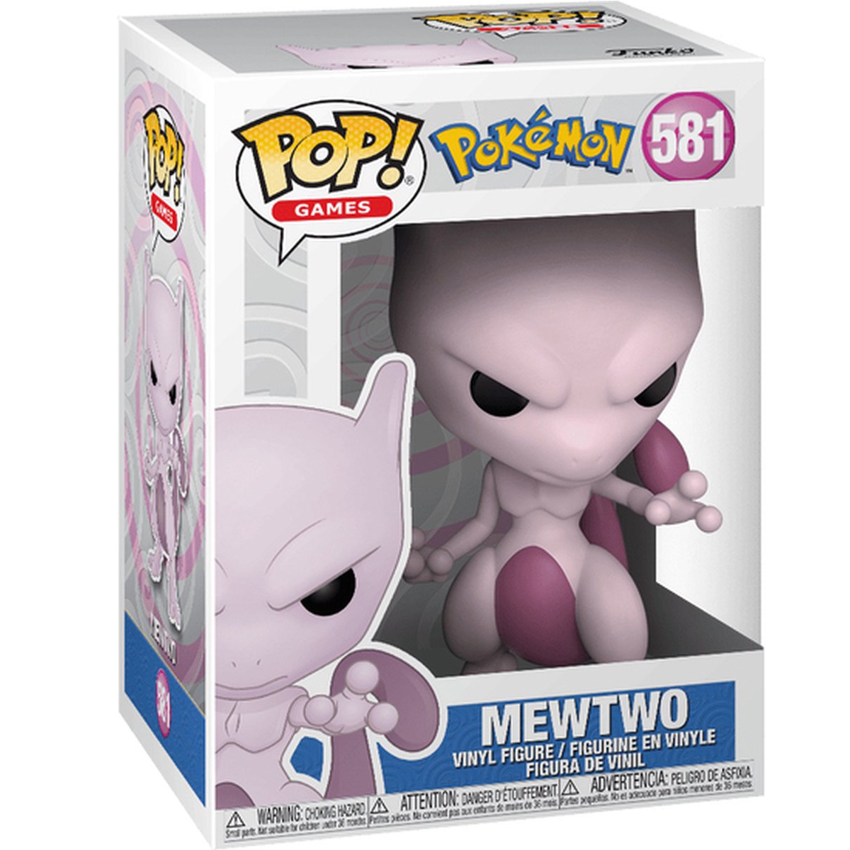 Funko POP! Games Pokémon MewTwo #581 Vinyl Figure 10cm