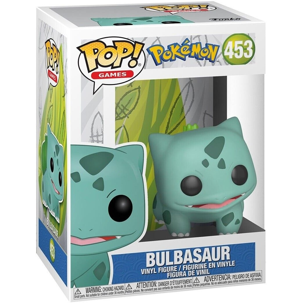 Funko POP! Games Pokémon Bulbasaur #453 Vinyl Figure 10cm