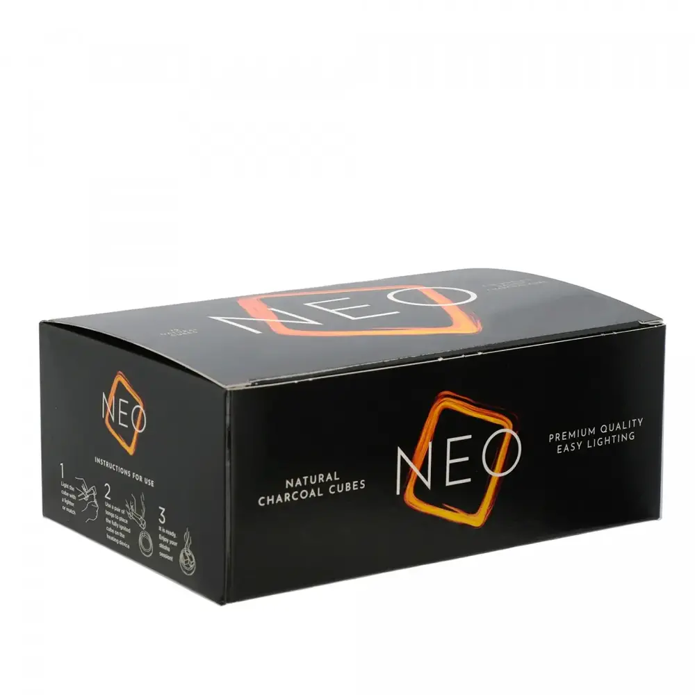 Neo Charcoal Cubes Easy Lighting - 72 Cubes - Sklep Stonedoos