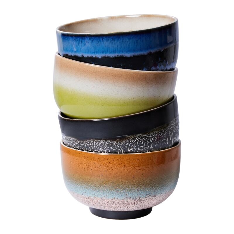 HKliving kom Groovy, set van 4 - De Troubadour interieurs