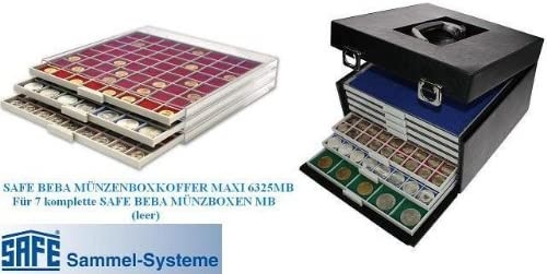 Safe BEBA - Maxi - Case - black leather - Stamps 4 Everyone