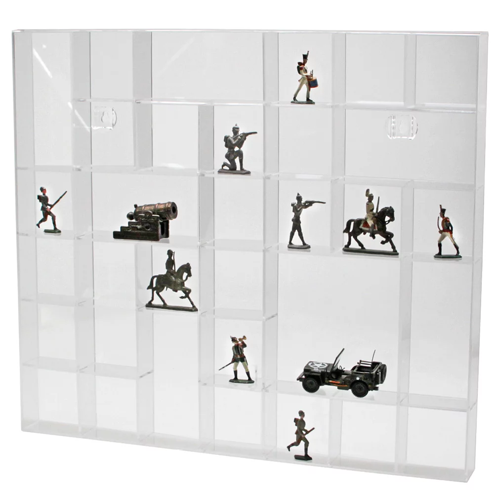 Safe Acrylic display case, 34 compartments - Stamps 4 Everyone