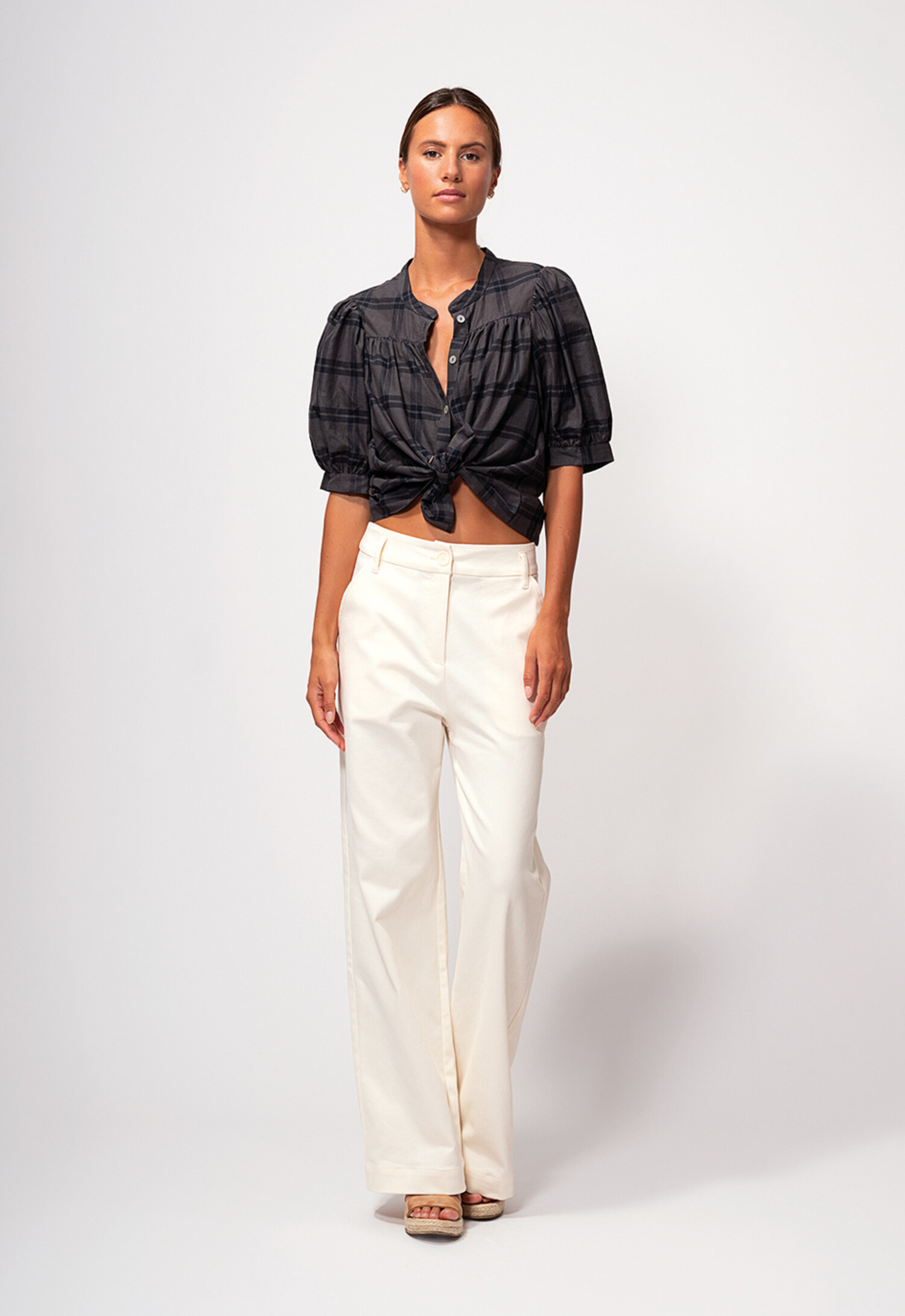 Maxime blouse - check - Dutchess - Shop