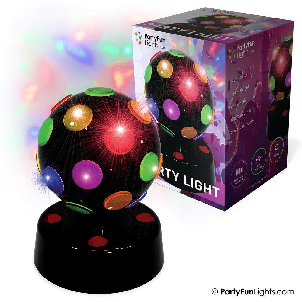 USB Multi-Color Party Light - PartyFunLights