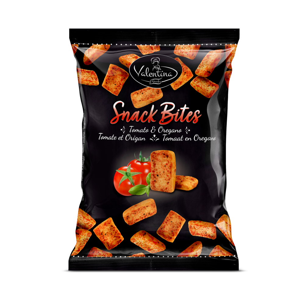 Snack Bites Tomato zwart 80gr - Rehafood.nl