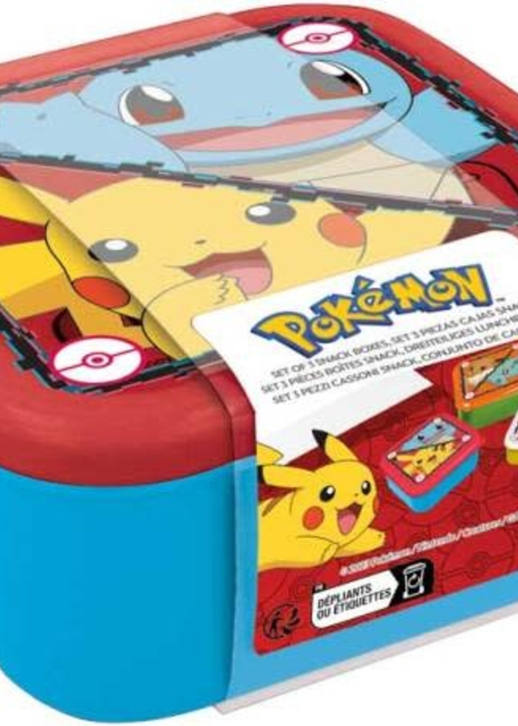 Pokemon Snack Box 3 stuks - Toys enThings Vlaardingen
