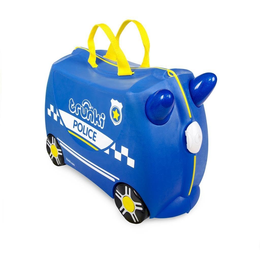 Trunki - Ride-On: Politiewagen Percy Met Stickers, vanaf 3 jaar - Orsetto