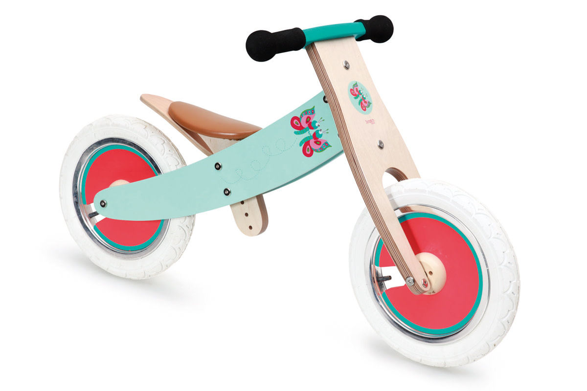 Scratch Scratch - Mobiliteit: BALANCE BIKE reversible - VLINDERS ...