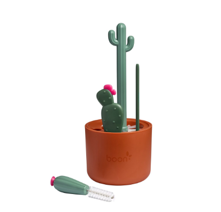 Boon - Flessenborstelset Cacti Bruin - Orsetto