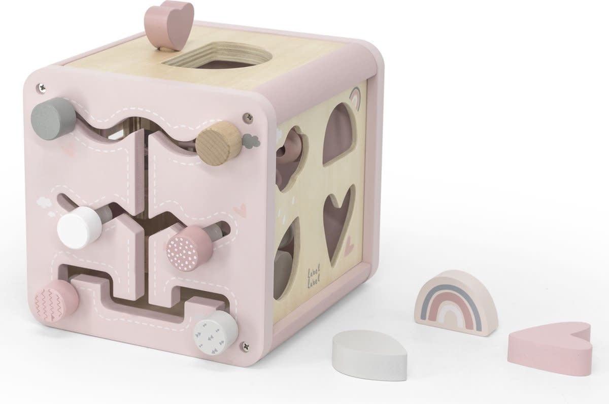 Label Label Label Label - Activity Cube - Pink - Orsetto
