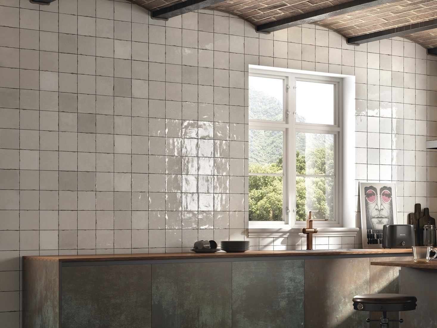 Ape Grupo Souk Pearl 13x13 cm - Tegelfabriek Nederland