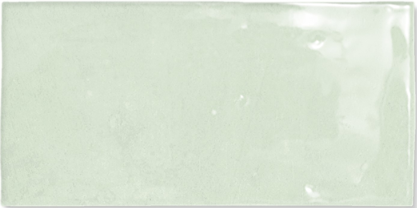 WOW Fez Mint Gloss 6,2x12,5 cm - Tegelfabriek Nederland