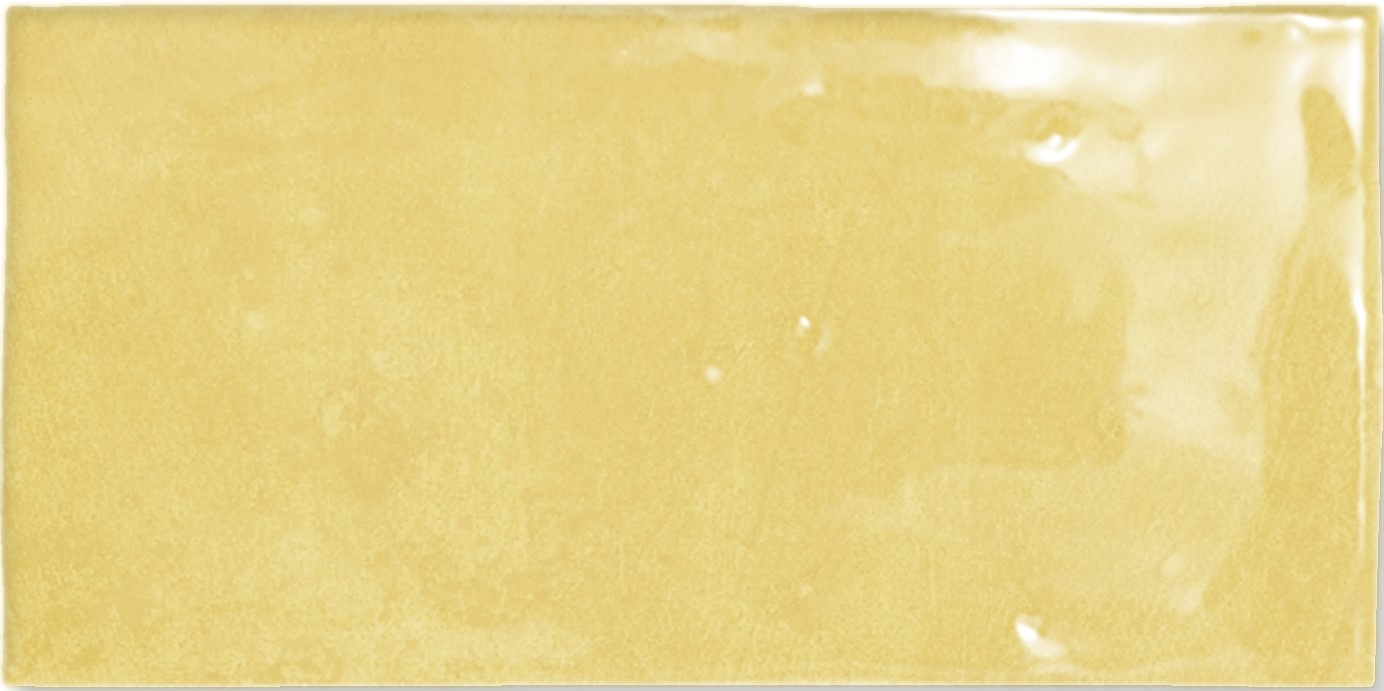WOW Fez Mustard Gloss 6,2x12,5 cm - Tegelfabriek Nederland