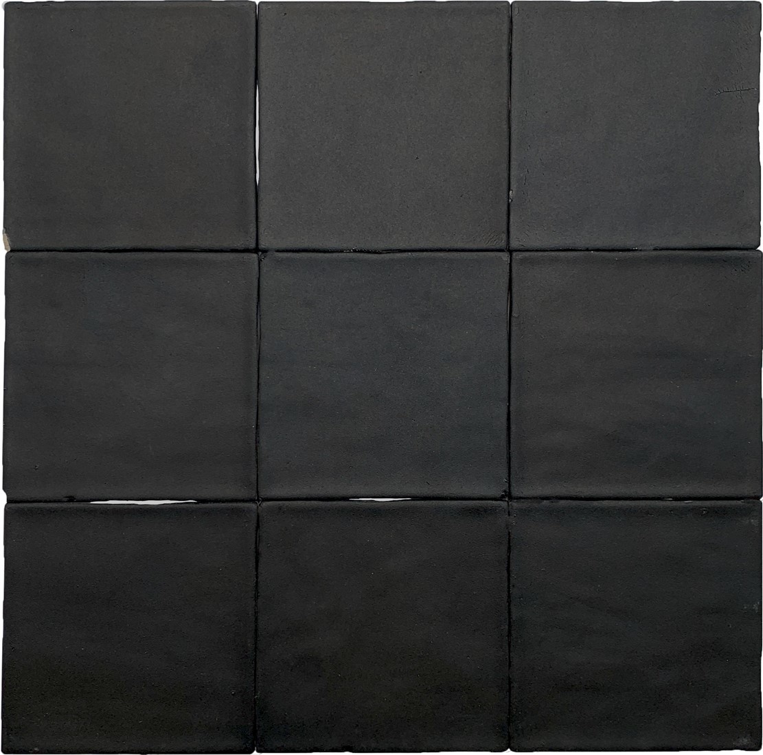 Revoir Paris Atelier Noir Glossy 10x10 cm - Tegelfabriek Nederland