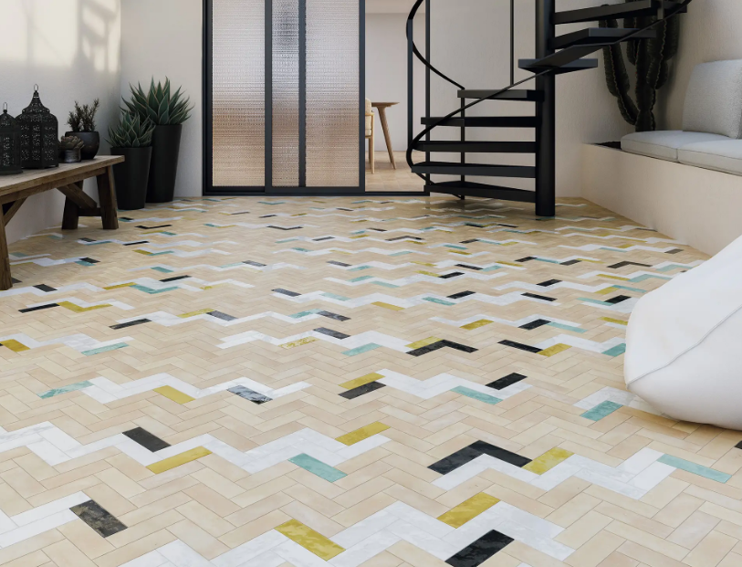 WOW Bejmat Biscuit Mat 15x5 cm - Tegelfabriek Nederland