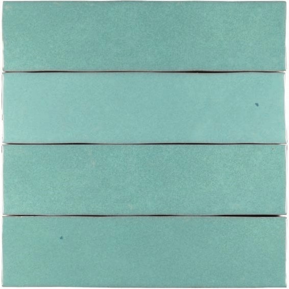 Marrakech Zelij Verde Claro 5x20 cm - Tegelfabriek Nederland
