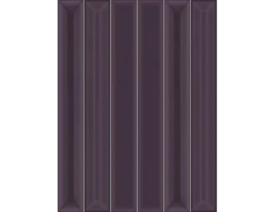 Vogue Flauti Fl Lp 5x40 Cm Paarse Wandtegel Tegelfabriek Nederland