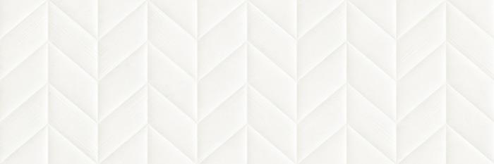 Marazzi Flora Spike 3D Bianco 30x90 cm - Tegelfabriek Nederland