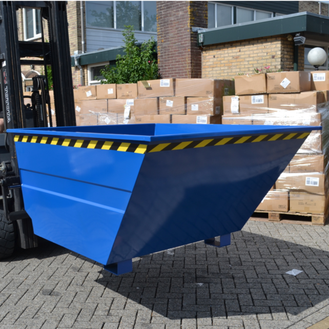 Chip Container 1250L Tipper Container