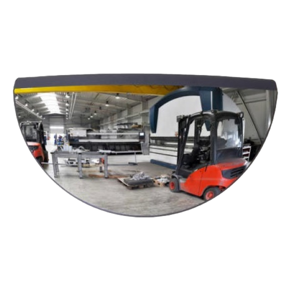 Mirror for Forklift 25cm Fixing in the driver Cabin CE TUV GS Cert