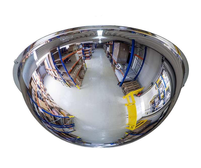 Industrial 360° Dome Mirror 60 cm for Safety Security & Surveillance