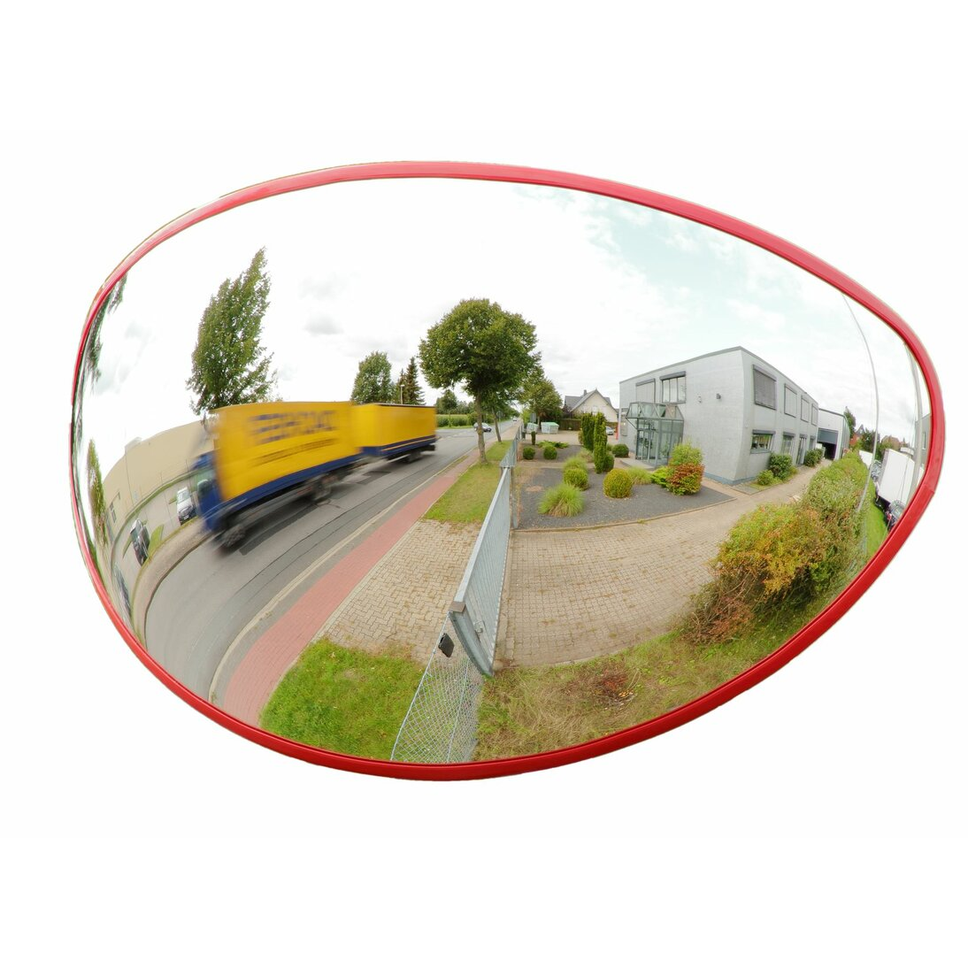 Traffic Mirror Wide Angle Acrylic 180° Excellent Convexity
