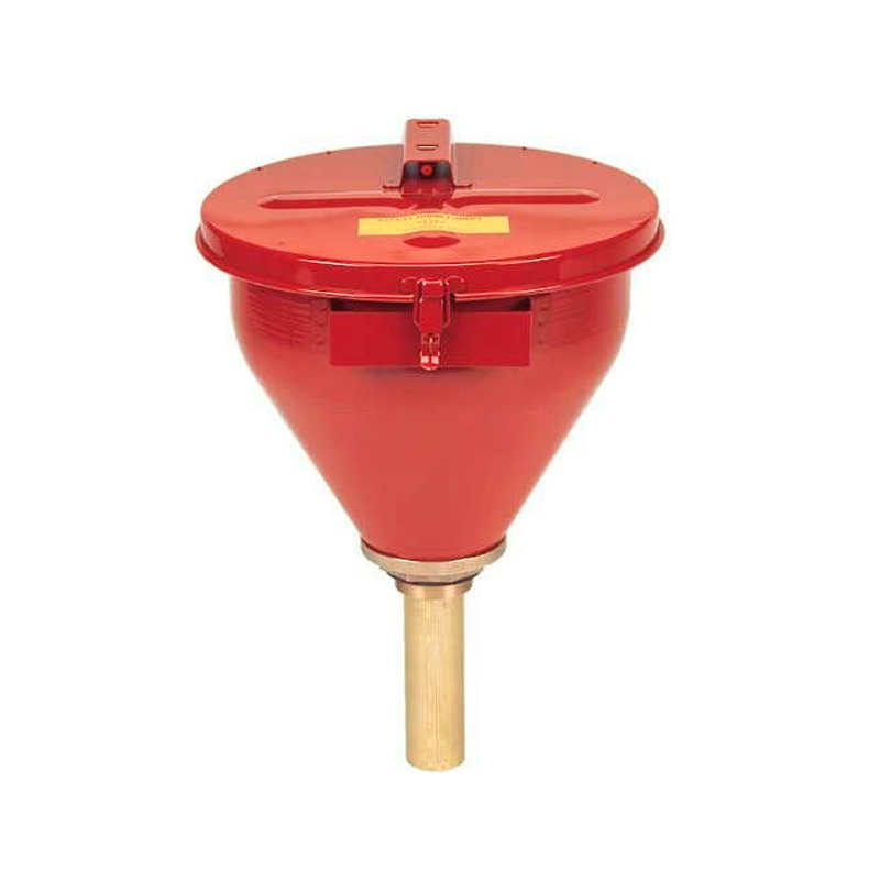 Safety Drum Funnels with Self Cosing Cover& 152mm Flame Arrester