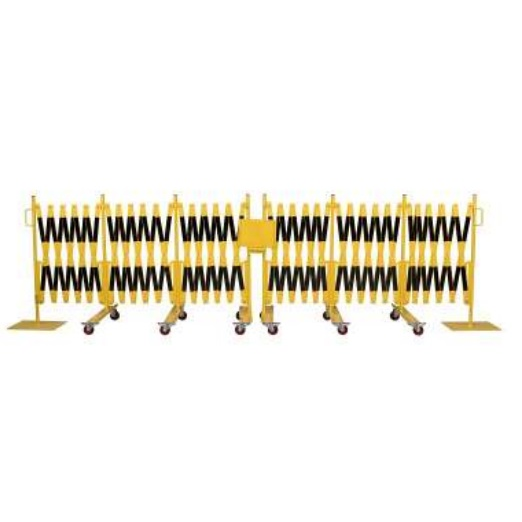 Expanding barrier mobile 16 meters Red/White TUV certified Made in EU