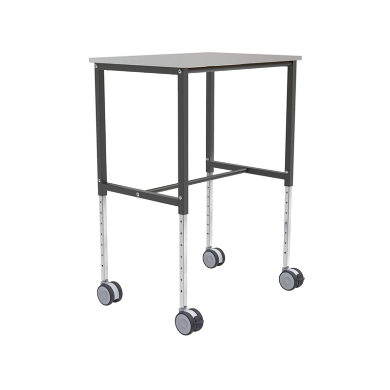 Ergonomic Table On wheels with Brakes, Adjustable Height (720-1100 mm)