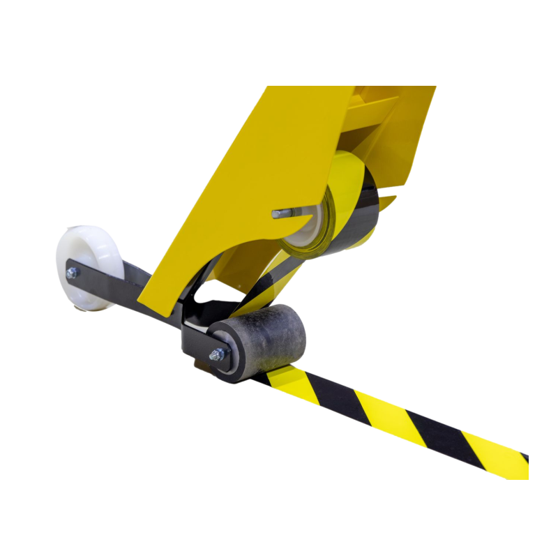 Floor Marking Device Tape PVC tape Yellow/Black 5 Free roll included