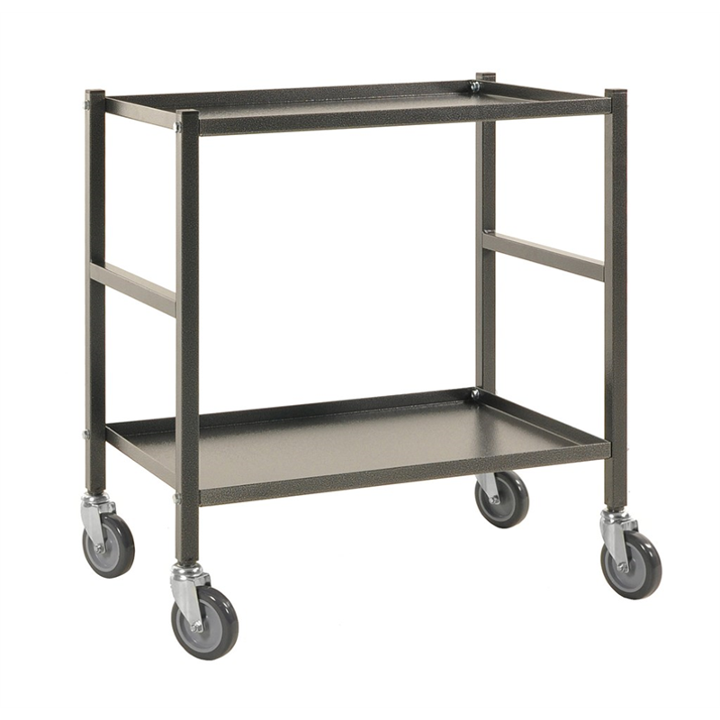 Anthracite Grey Table TOP Trolley- 2 Shelves