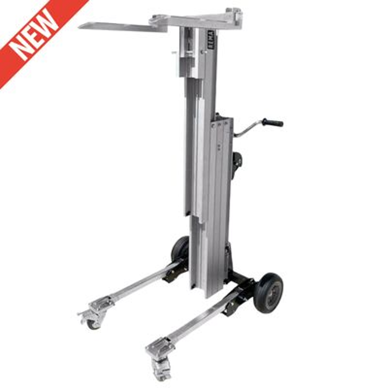 Mobile material lifter 180 Kg Up to 3.98 meter aluminium - CE