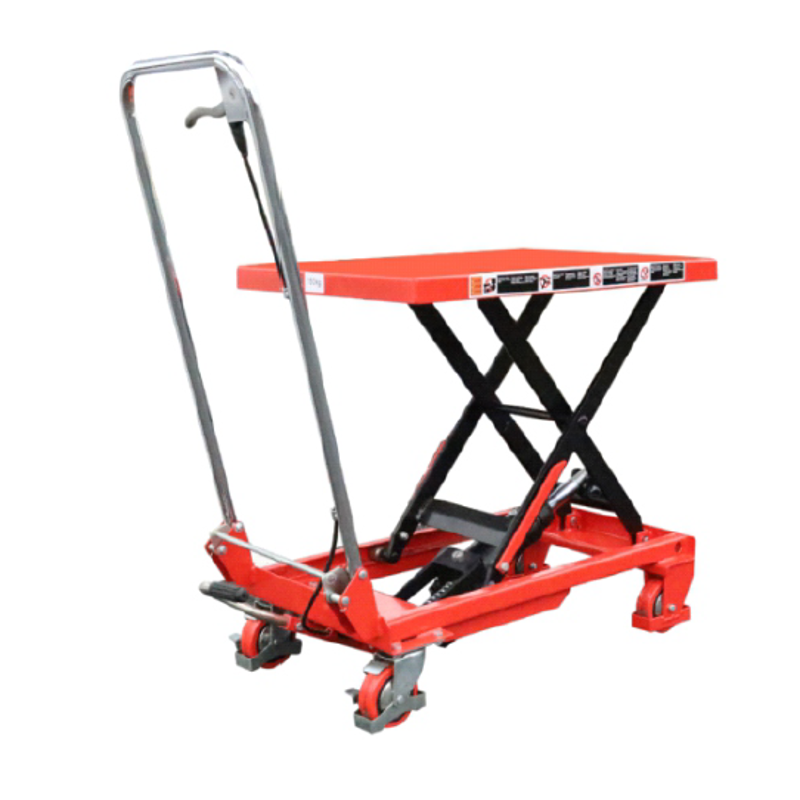 Mobile Lift Table 850x500, Capacity 300 Kg Max Lifting Height 990 mm