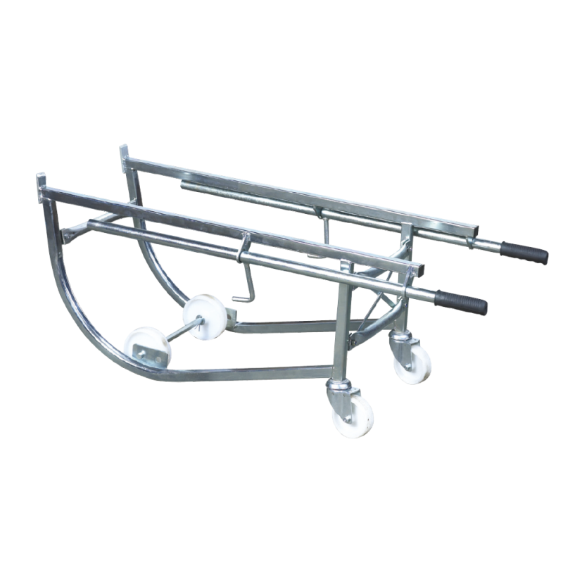 Efficient 210L Drum Trolley with Secure Cradle and Dispensing Features