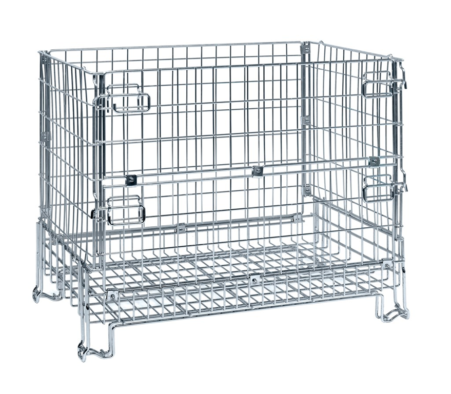 Wire mesh cage container 1860 x 580 x 680 mm galvanized