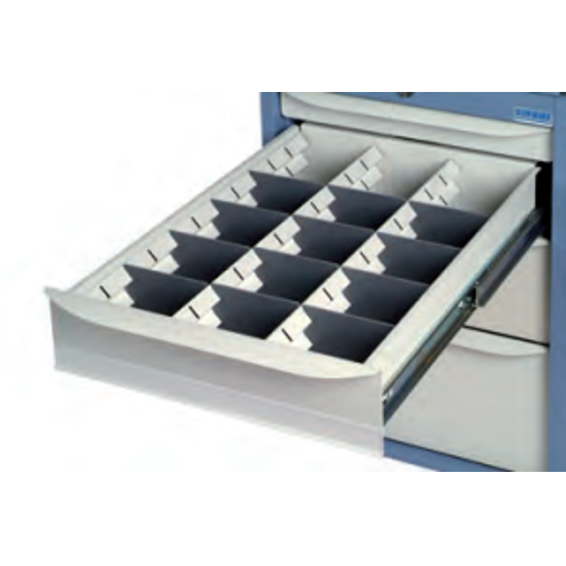 Modular Drawer Partition – 3 Sections & 12 Dividers | Salesbridges
