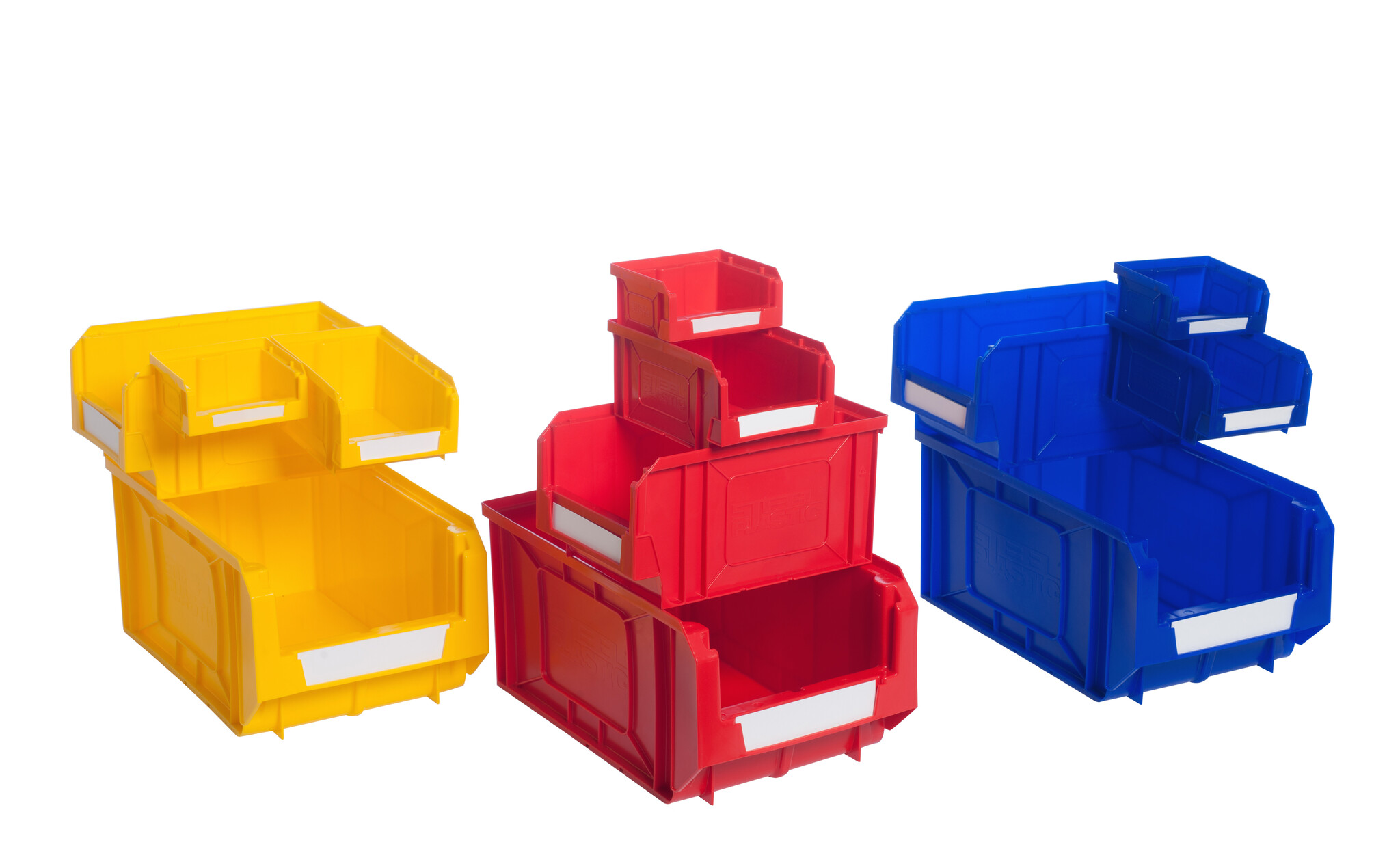 Grab Container Sets – 1L, 3.5L, 10L | Red, Blue, Yellow, Grey