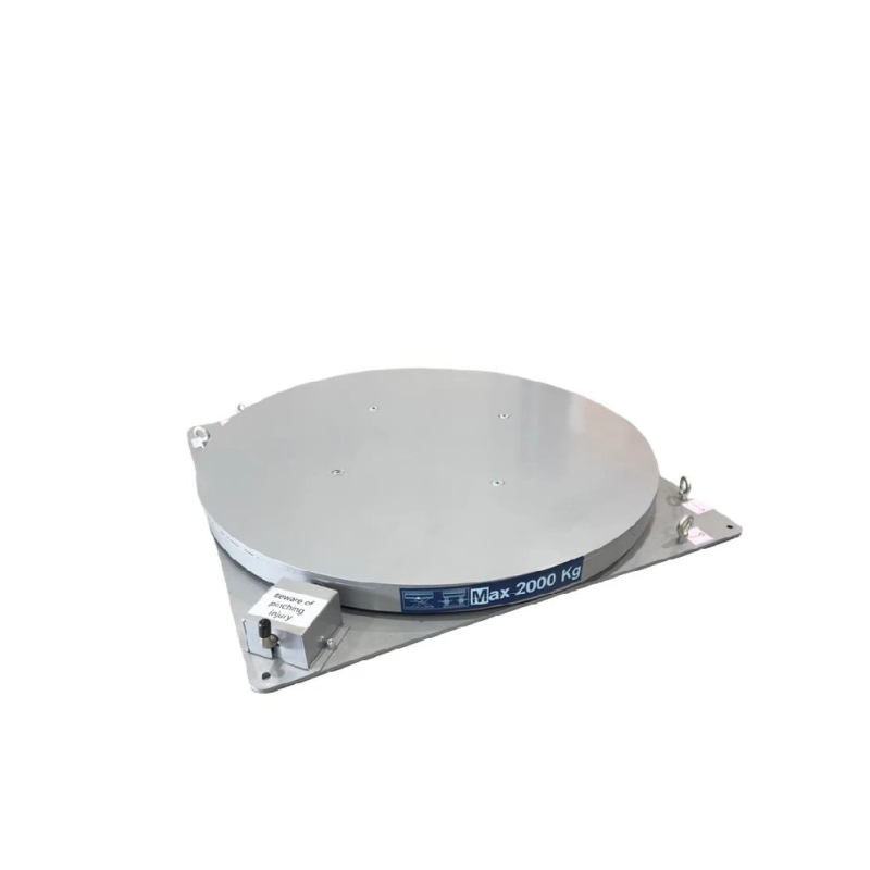 Steel Turntable for lifting tables Ø 800 & 1000 mm– 2000 kg Capacity