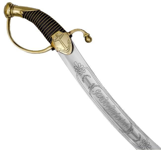 Napoleonic navy sabre - CelticWebMerchant.com