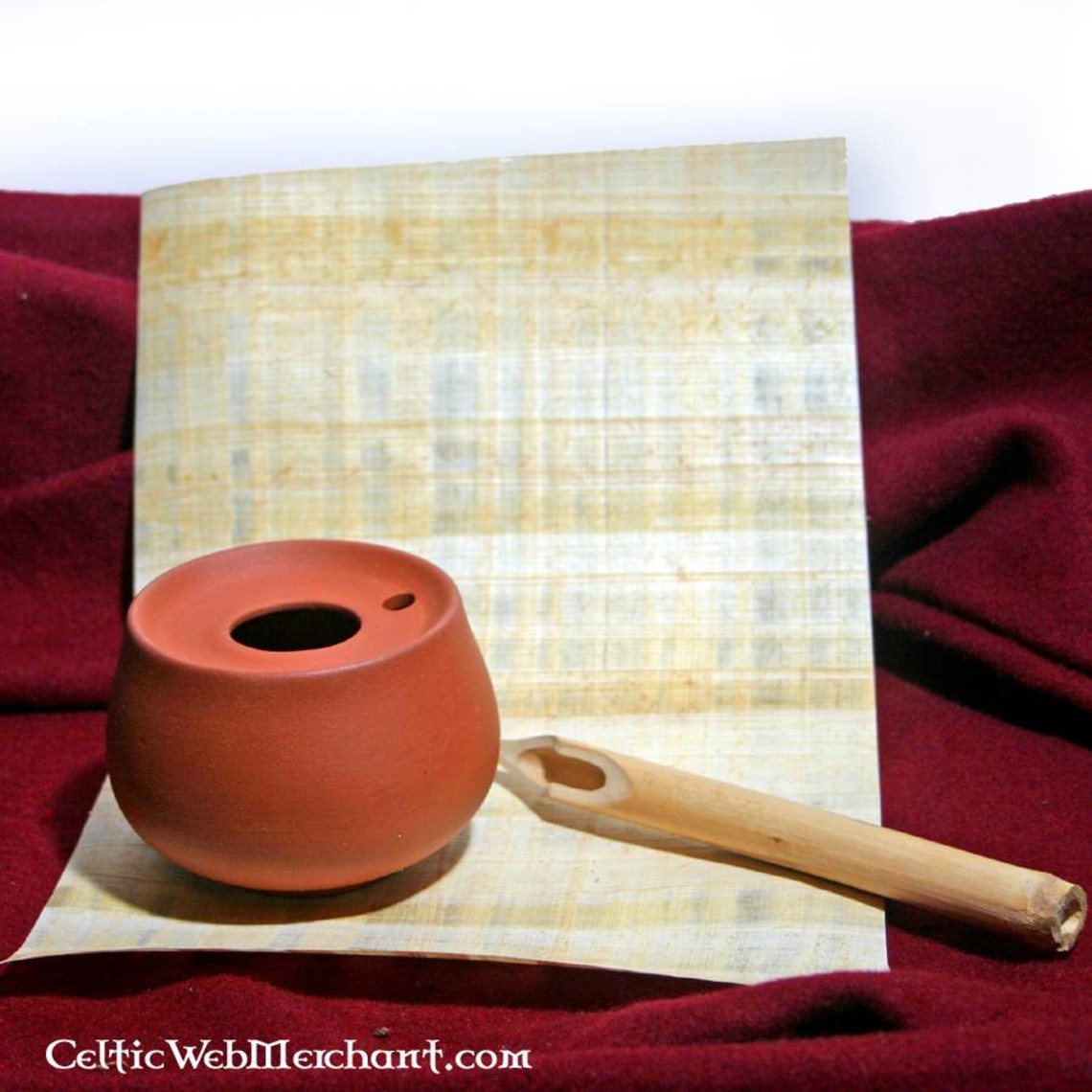 Roman inkwell terra sigillata - CelticWebMerchant.com