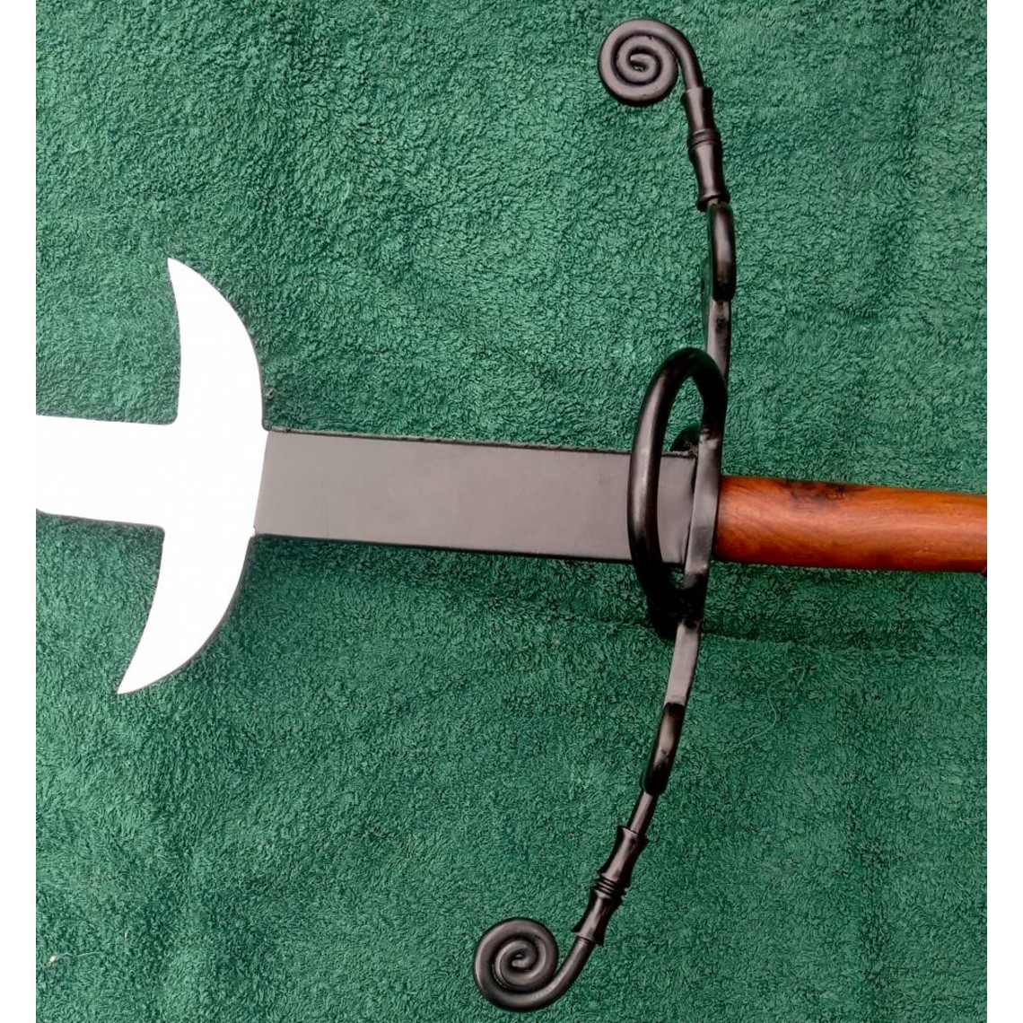 Flamberge with wooden grip - CelticWebMerchant.com