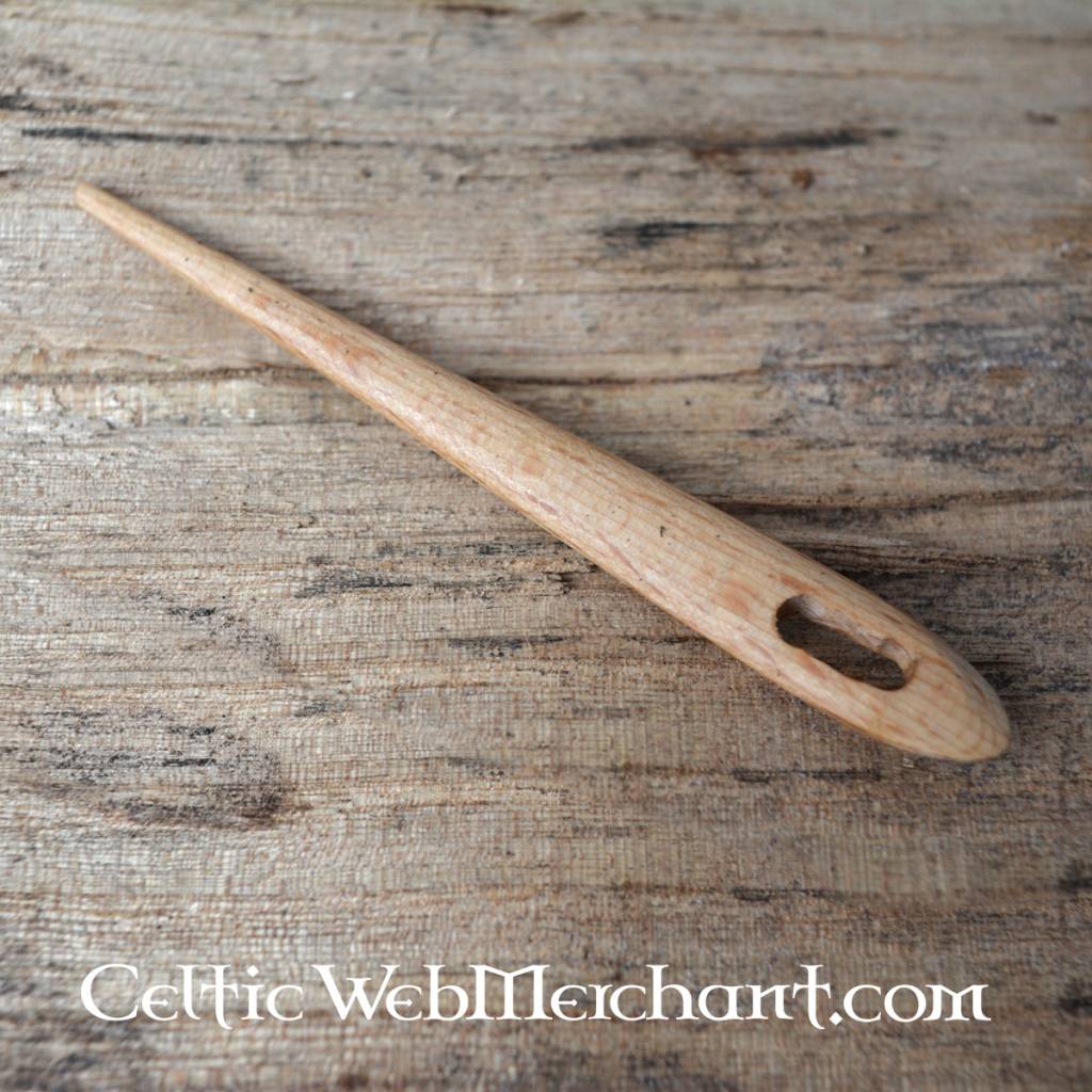 Wooden needle binding needle - CelticWebMerchant.com