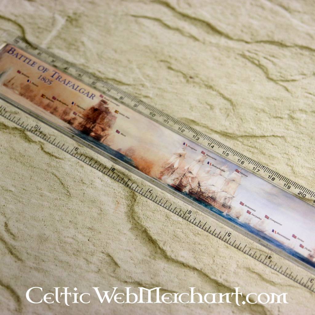Ruler Battle of Trafalgar - CelticWebMerchant.com