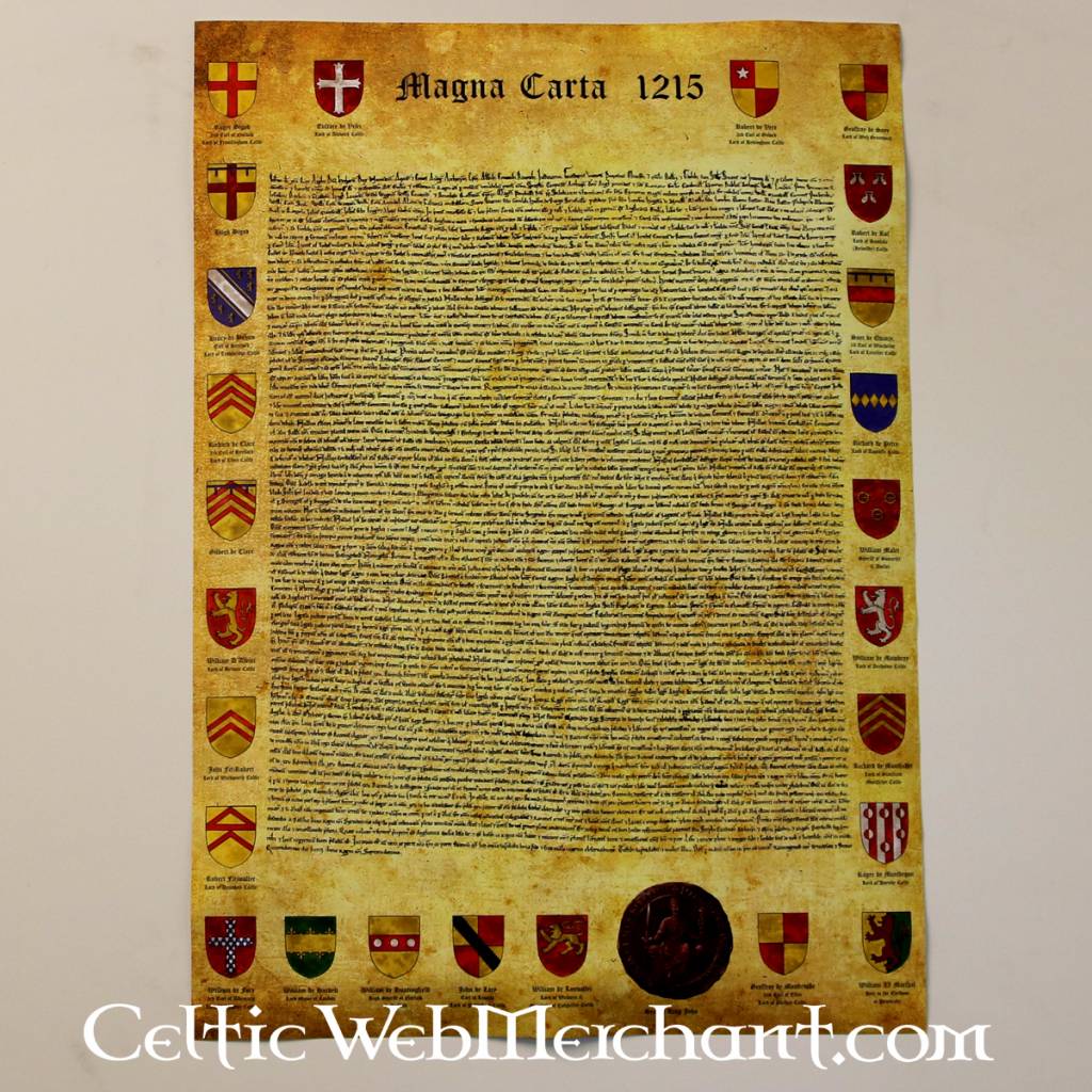 Magna Carta poster - CelticWebMerchant.com